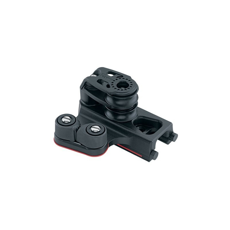 Paire embouts rail Midrange 27 mm 2 réas + taquet - HARKEN