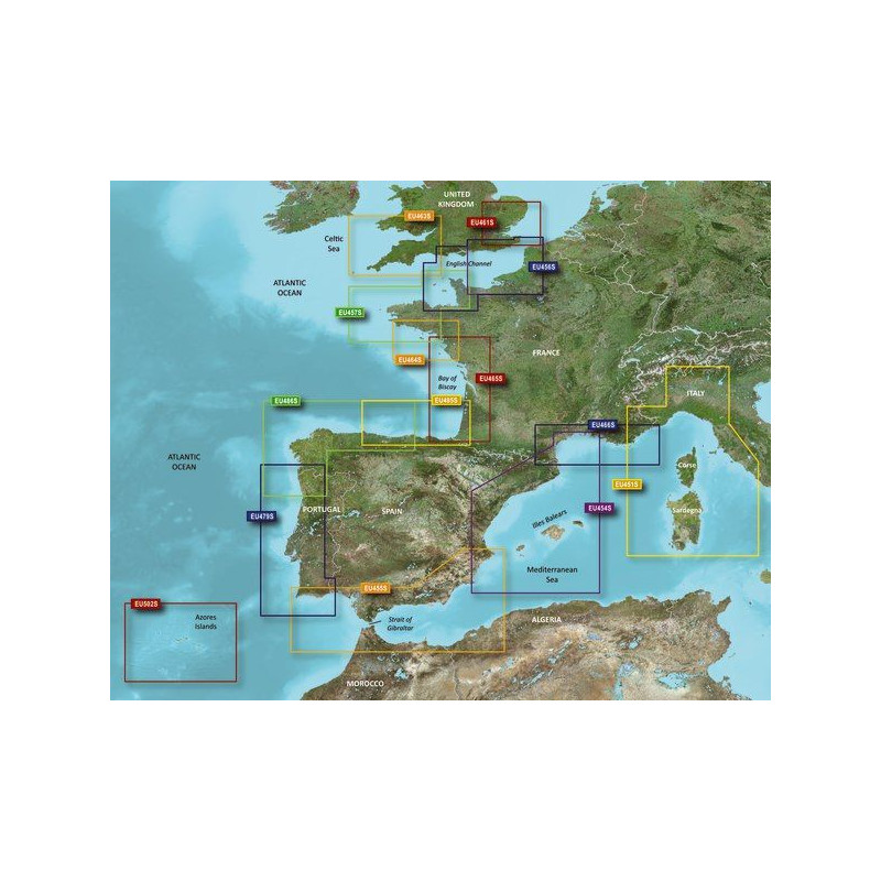 Carte BlueChart G3 Vision Small - GARMIN